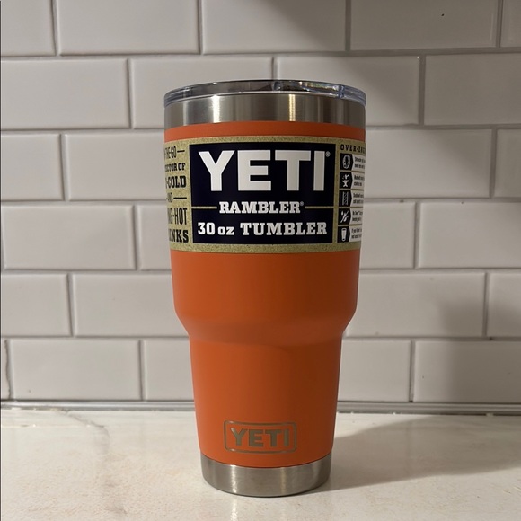 Yeti | Kitchen | Yeti Orange Rambler 3 Oz Tumbler | Poshmark